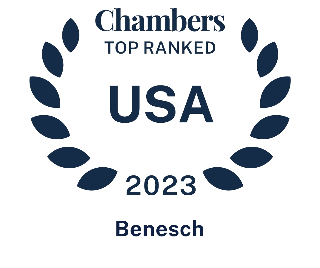 Benesch Ranked in Chambers 2023 | Benesch, Friedlander, Coplan ...